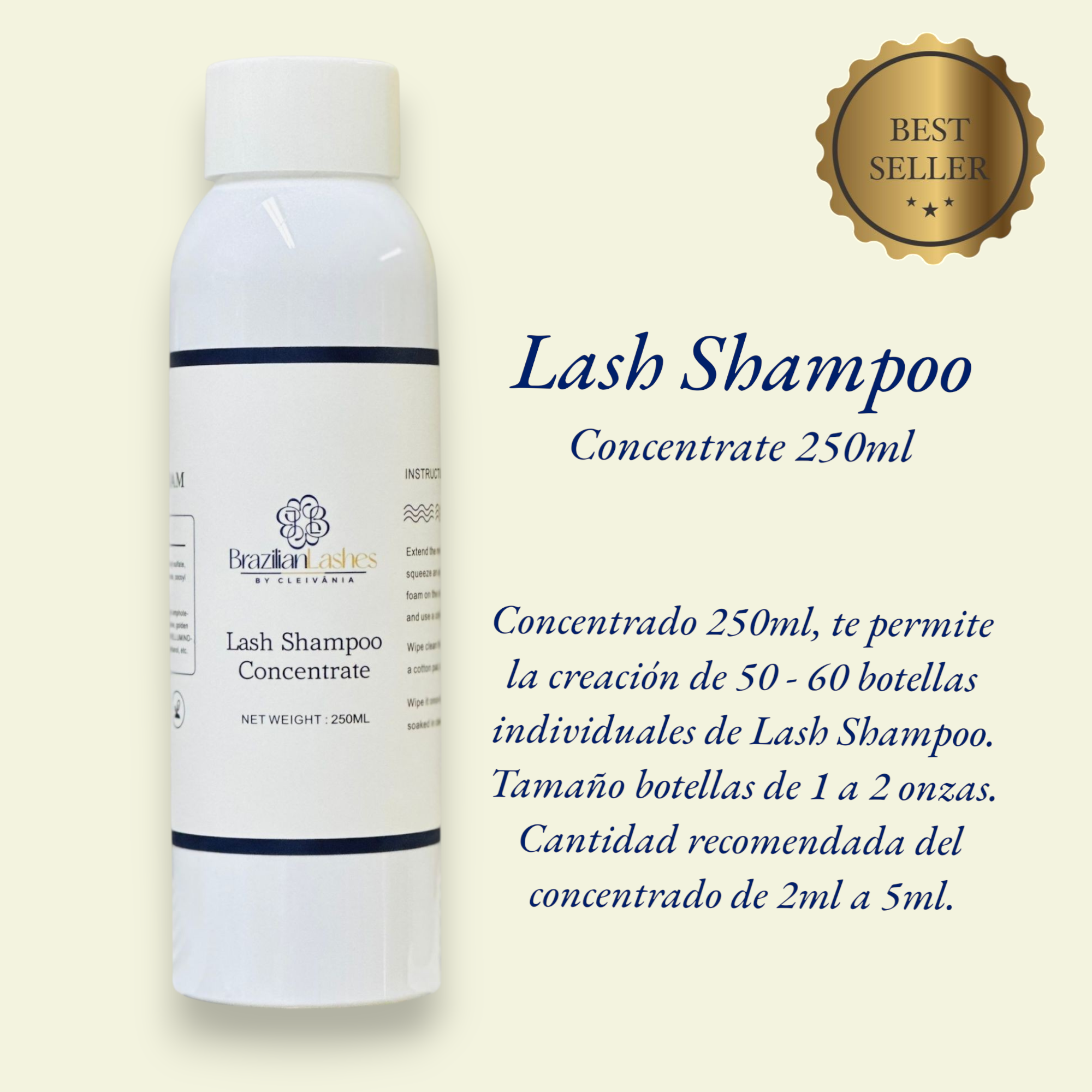Concentrado 250ML – Brazilian Lashes